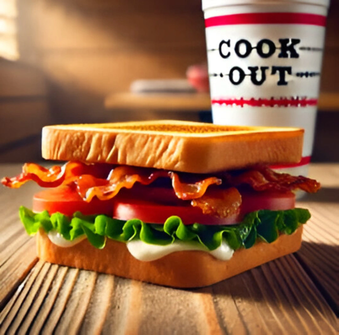 Cookout BLT Sandwich Price, Nutrition, Allergen 2026