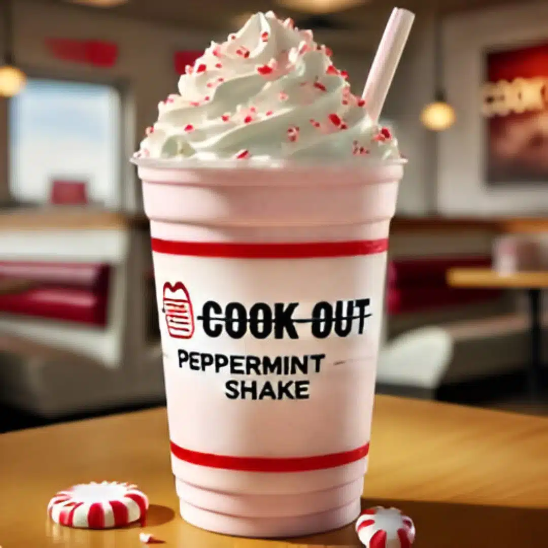 Cookout Peppermint Shake Price, Nutrition, Allergen 2026